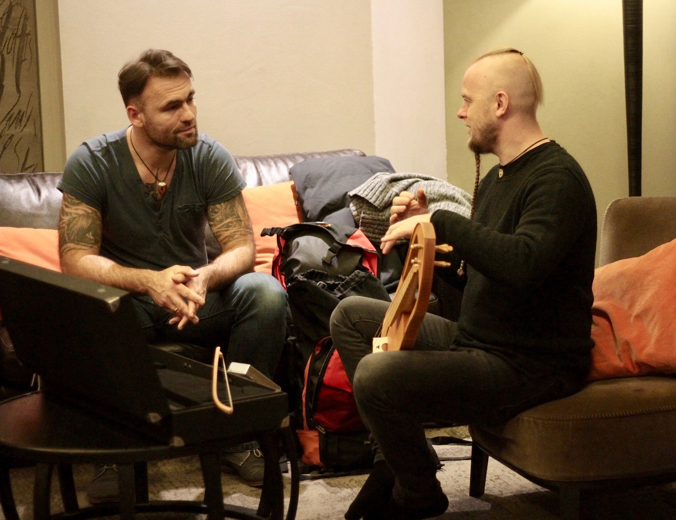 Crwth Project with Einar SELVIK & WARDRUNA – Benjamin Simao Luthier